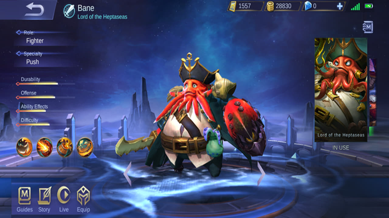 Build Bane Mobile Legends (ML:BB) - Item, Emblem, Battle Spell