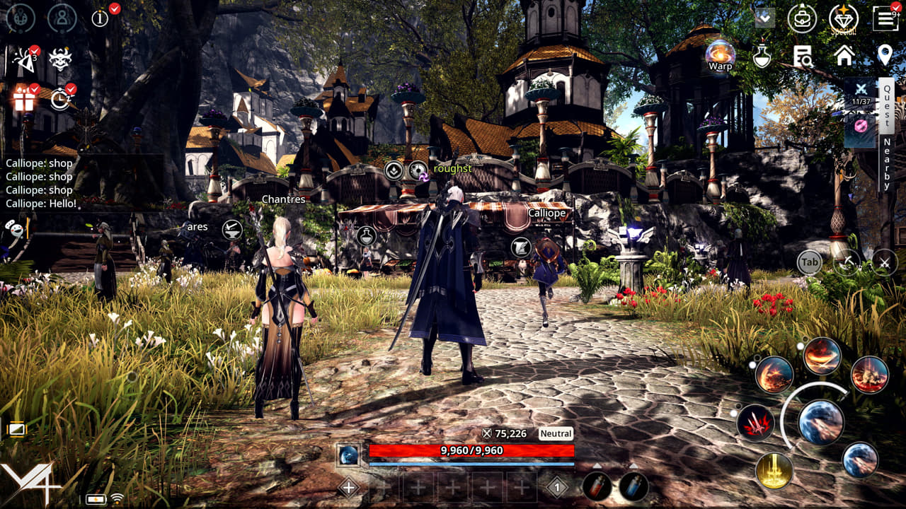 Spesifikasi Untuk Game V4 MMORPG (Android, IOS & PC)