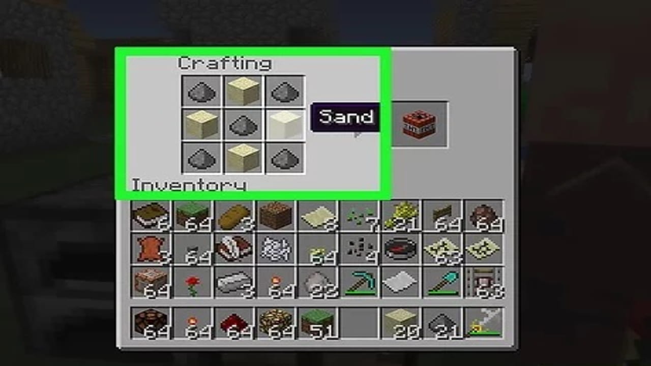 Cara Membuat Block TNT Di Minecraft