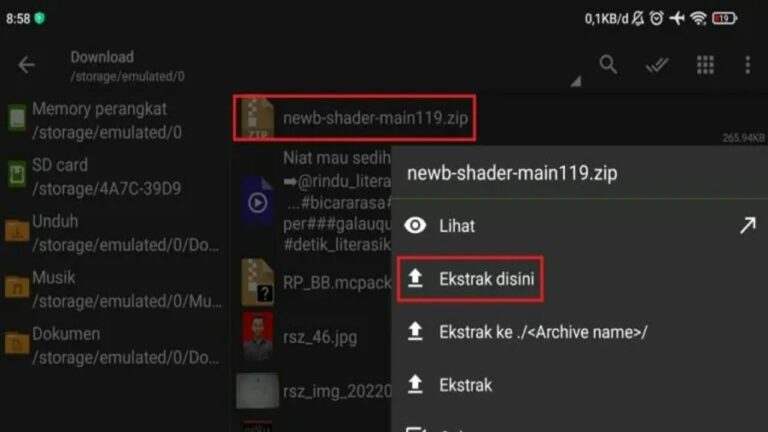 3 Cara Memasang Shader Minecraft Di PC & Smartphone
