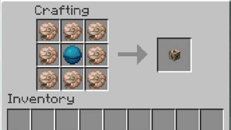 Conduit | Resep Minecraft