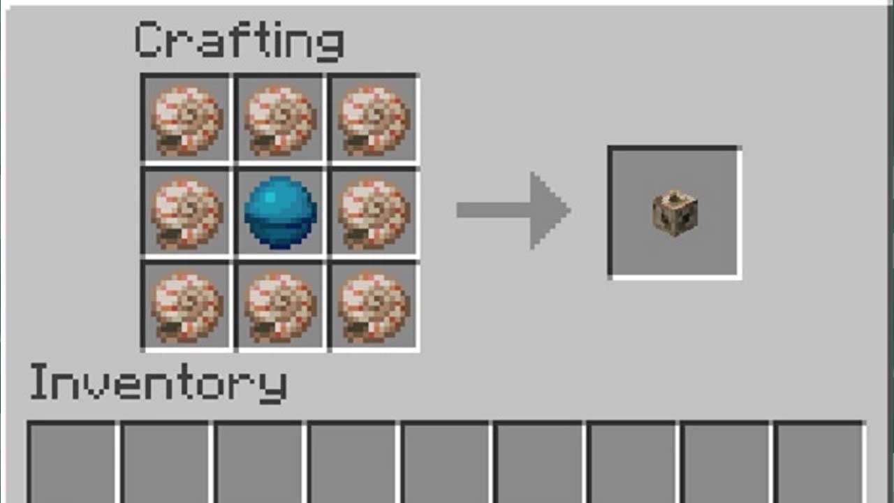 Conduit | Resep Minecraft