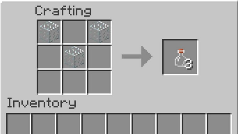 Glass Bottle | Resep Minecraft