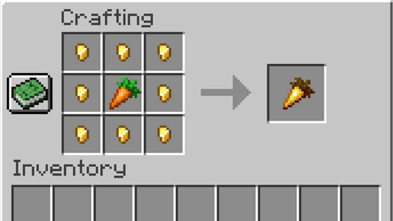 Golden Carrot | Resep Minecraft