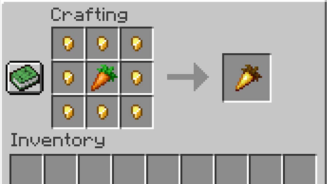 Golden Carrot | Resep Minecraft