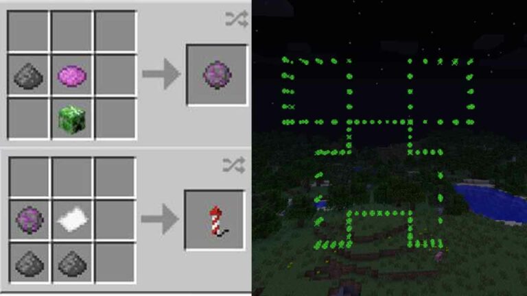 Cara Membuat Kembang Api Berbagai Bentuk Dan Efek Di Minecraft & Minecraft PE