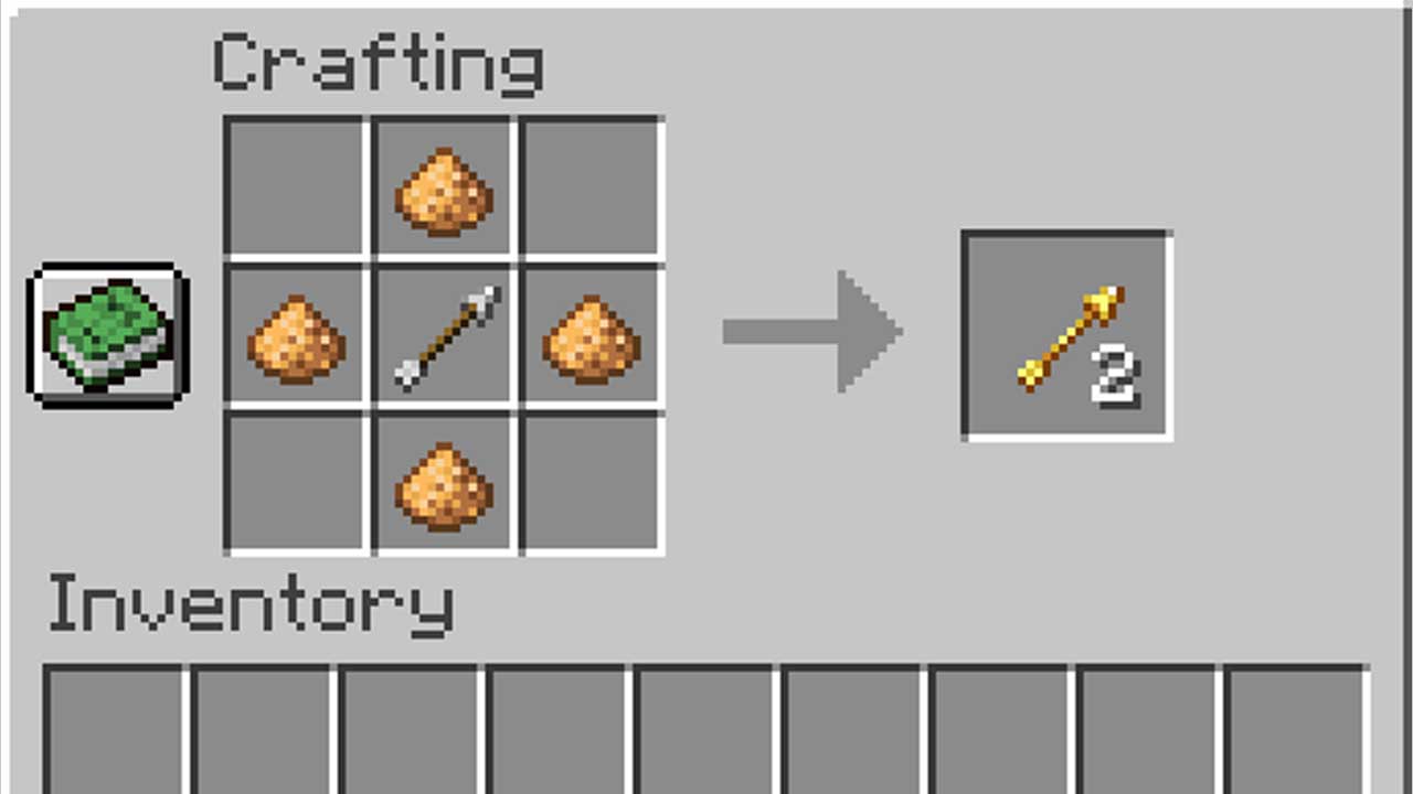 Spectral Arrow | Resep Minecraft