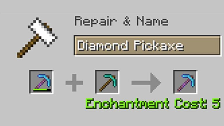 Pickaxe | Resep Minecraft
