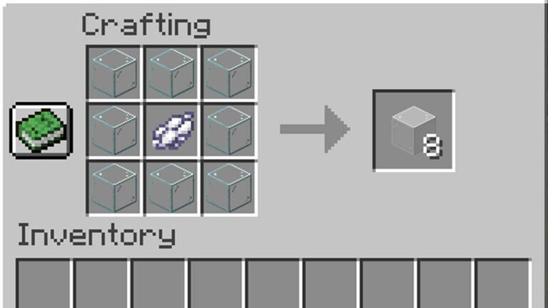 Cara Membuat Kaca | Resep Minecraft