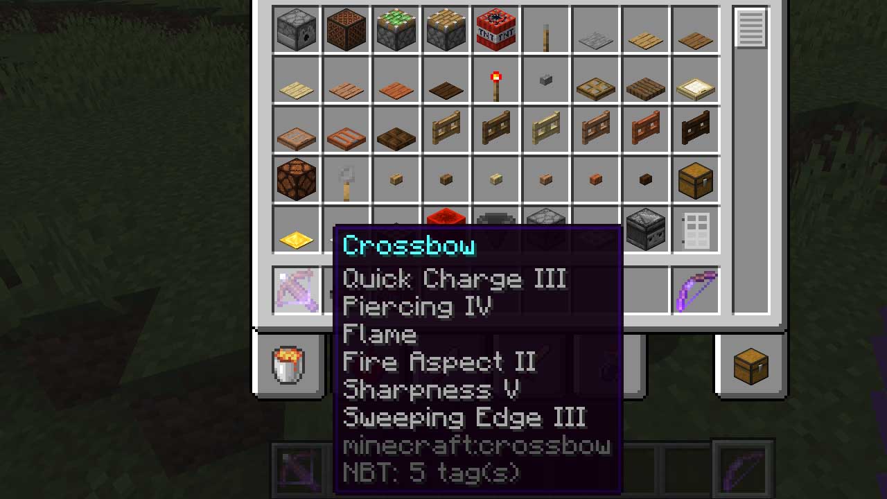 Crossbow | Resep Minecraft