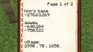 Book And Quill | Resep Minecraft