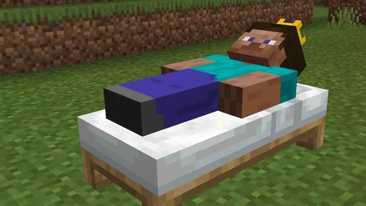 Cara Membuat Tempat Tidur / Bed Di Minecraft & Minecraft PE