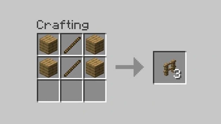 Fence | Resep Minecraft