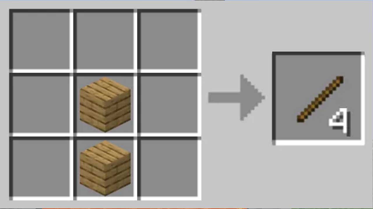 Stick | Resep Minecraft
