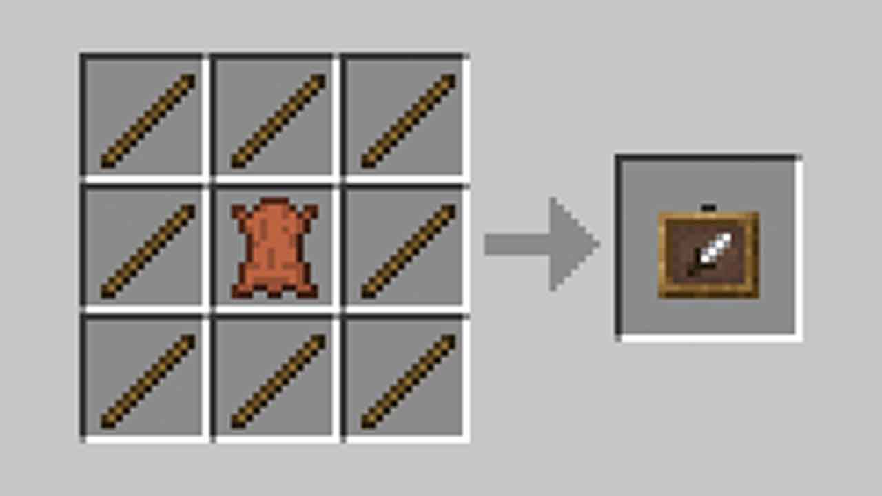 Item Frame | Resep Minecraft