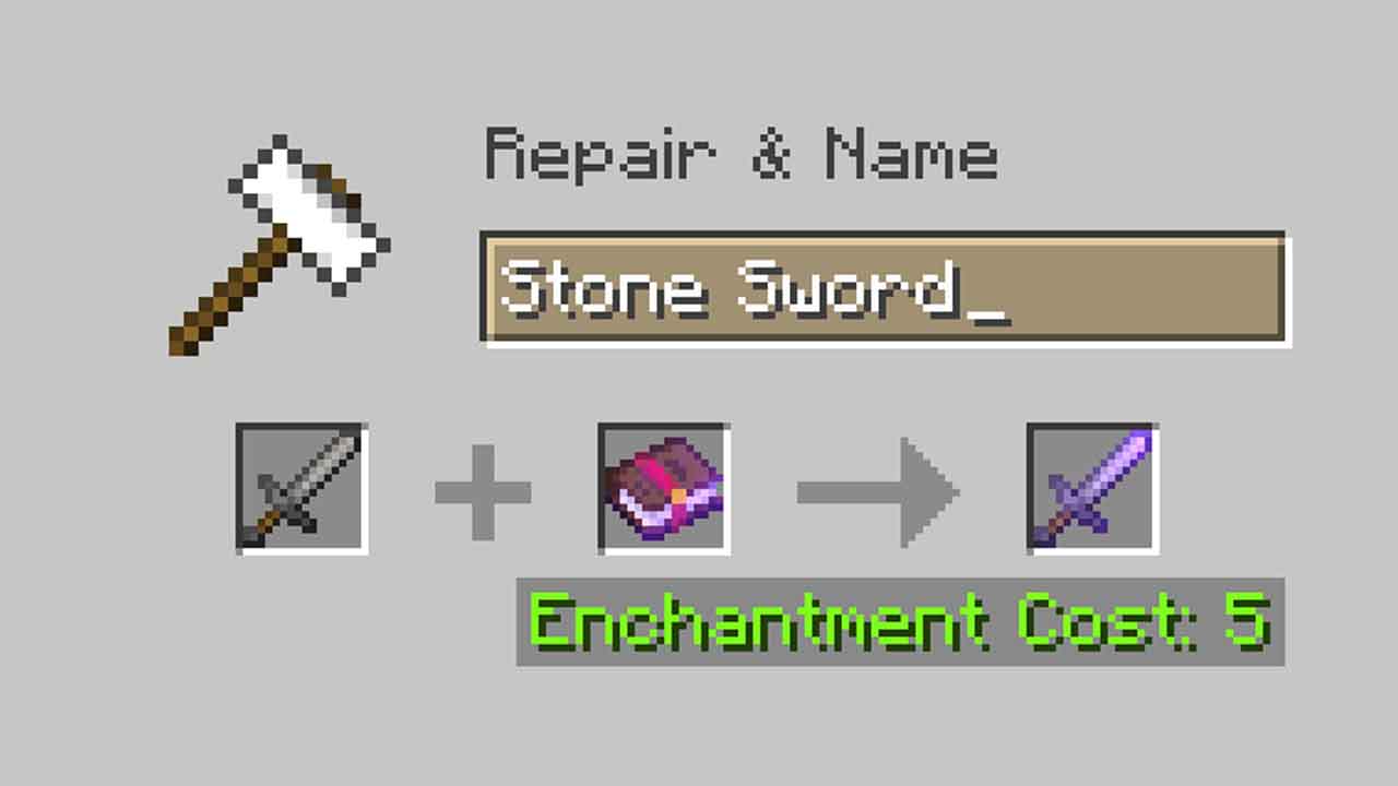 Anvil | Resep Minecraft