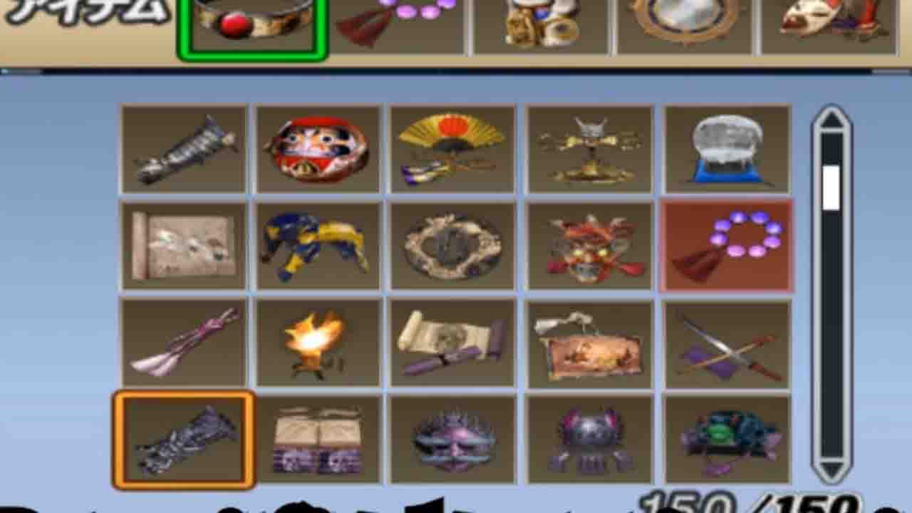 Panduan Fungsi Lengkap Semua Item Di Basara 2 Heroes PS2