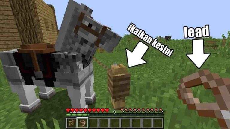 Tutorial Cara Menjinakan Kuda Di Minecraft