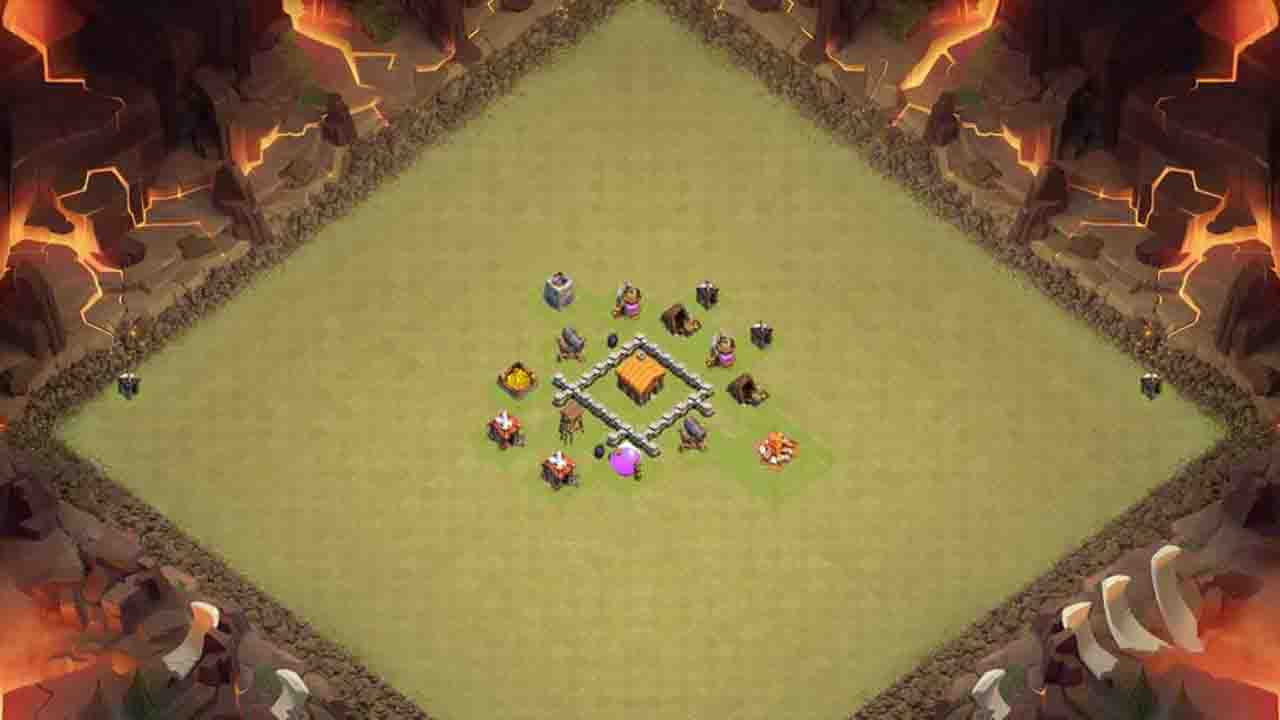 Layout Base TH2 Terkuat Di COC, Tahan Banting, Susah Ditembus